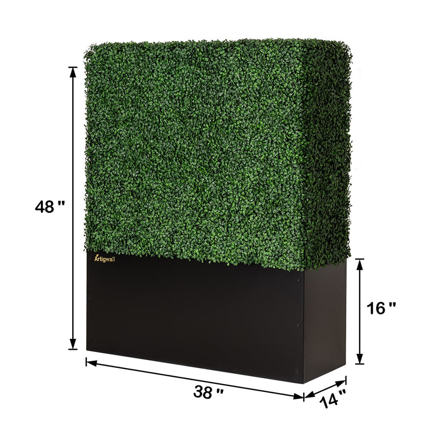 Artificial Hedge Wall | Artificial Privacy Hedge | Artigwall